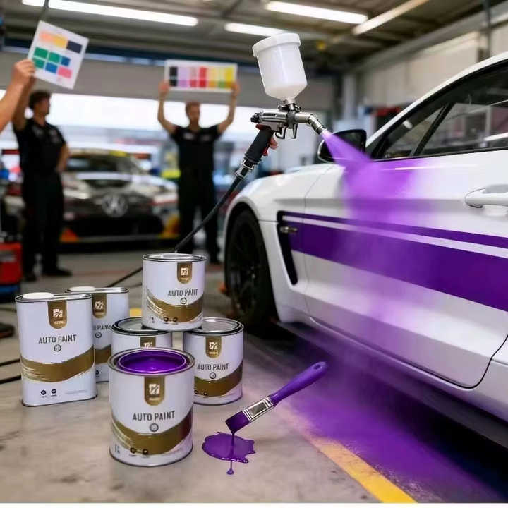 Automotive Acrylic Surface Coating Liquid Spray Paint Premium Coating ...