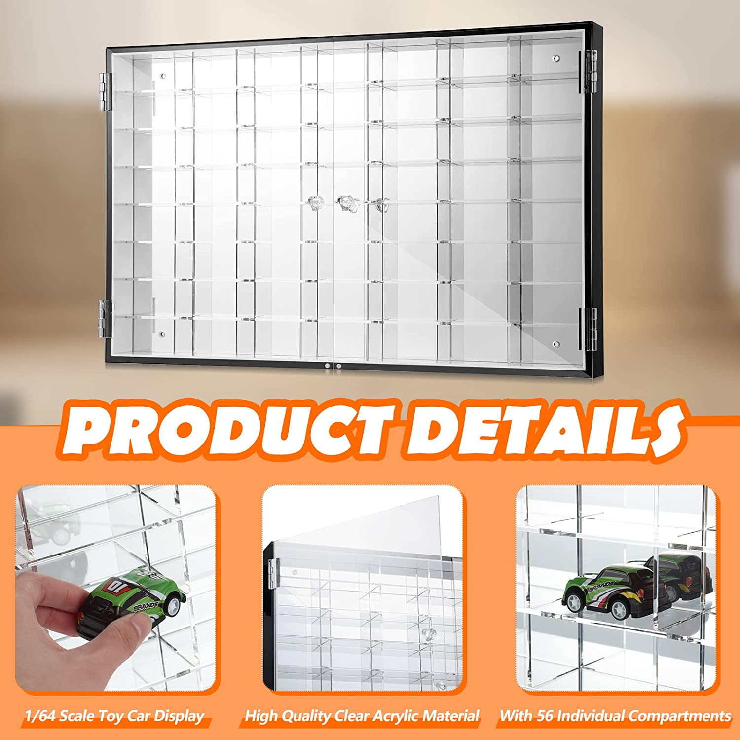 Model Cars Display Cases - Elegant Acrylic Solutions
