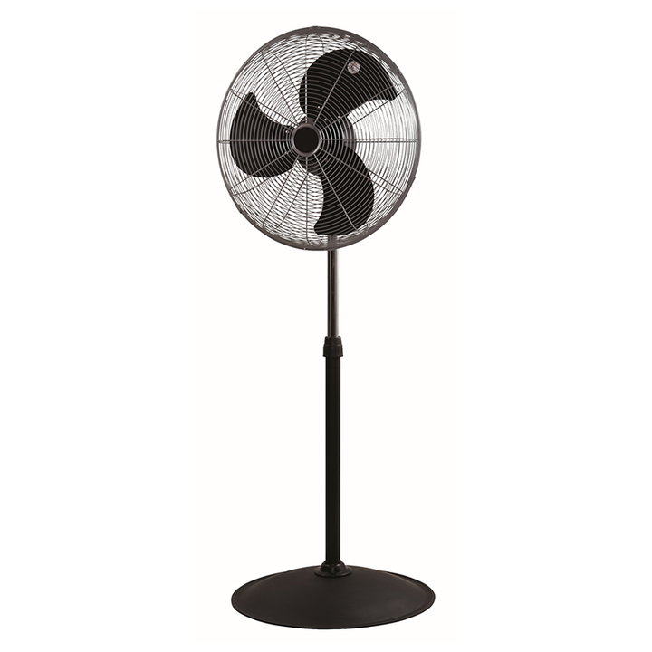 20 Inch Industrial Stand Fan Adjustable Height Pedestal Fan Commercial ...