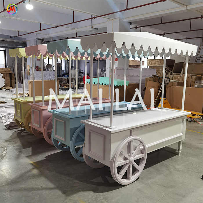 Fancy Colors Dessert Cart - Perfect for Weddings & Parties