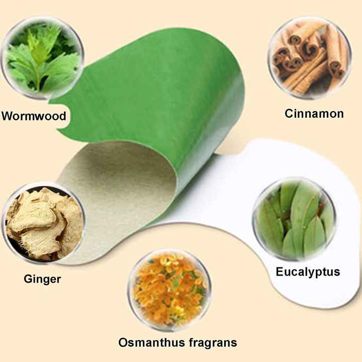 Sport Daily Use Mugwort Plaster Perfect for Athletes Elderly Office ...
