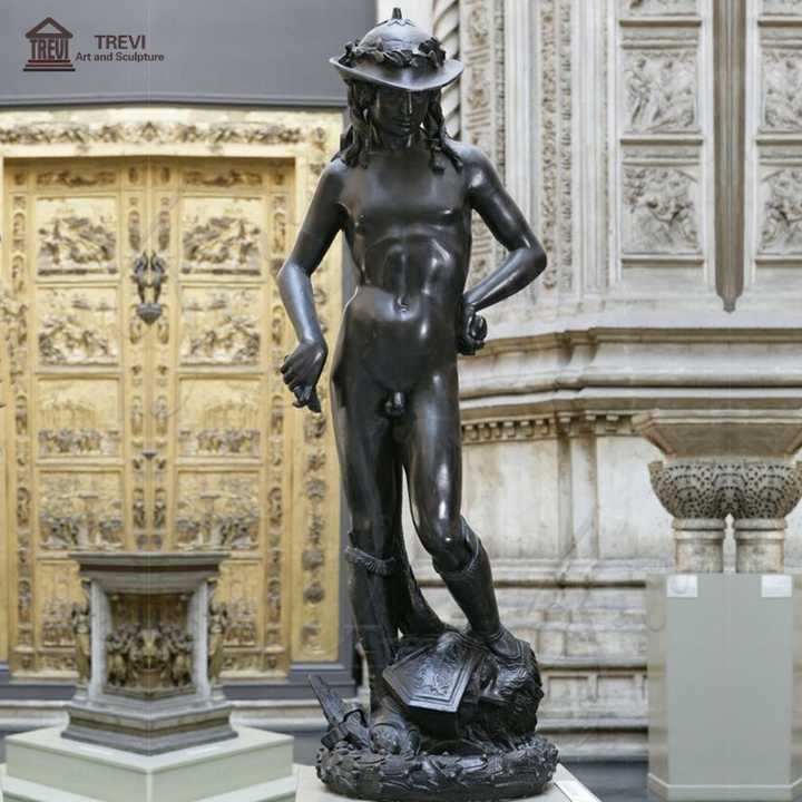 Famous Classical Figure Sculpture Life Size Roman Outdoor Donatello ...