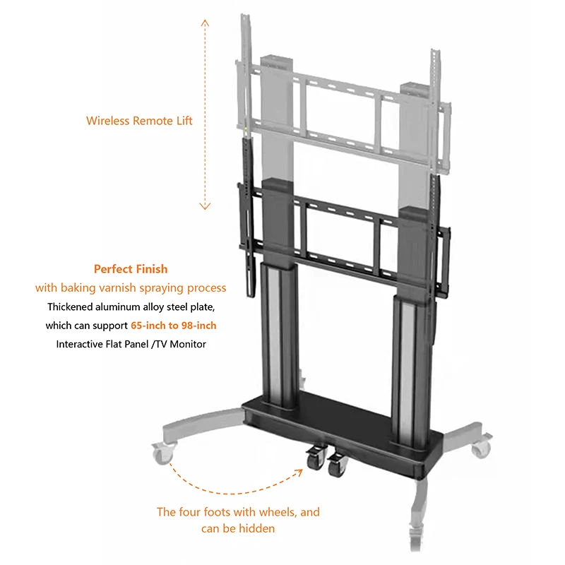 Classical 65 to 98 Inch Electric Motorized Universal Tv Lift Cabinet ...