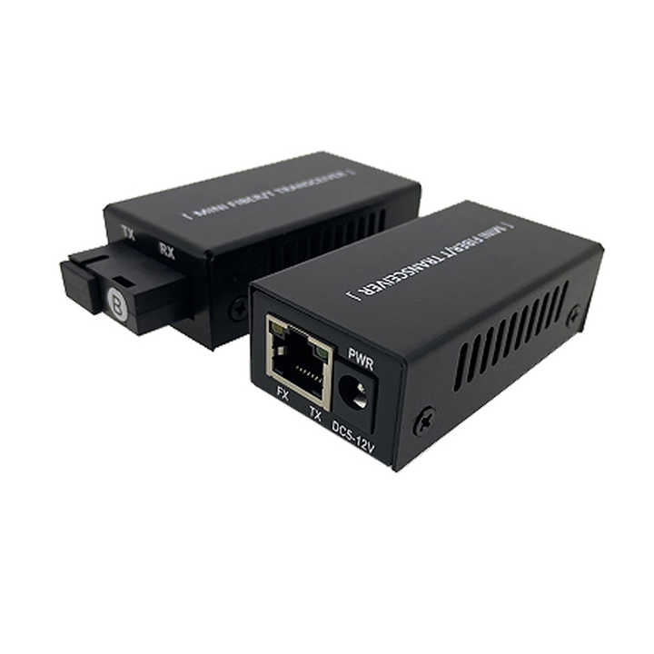 Gigabit 1 Fiber ports 1 lan port mini SC Connector Single mode Simplex 100/1000M Ethernet ...