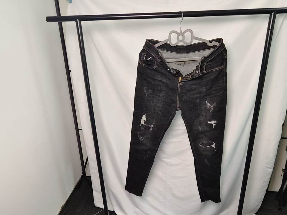 Used Men's Adult Casual Denim Pants Set Summer Clothing CLEAR PATH ...