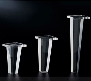 Wholesale clear acrylic furniture legs clear acrylic bench legs For All ...