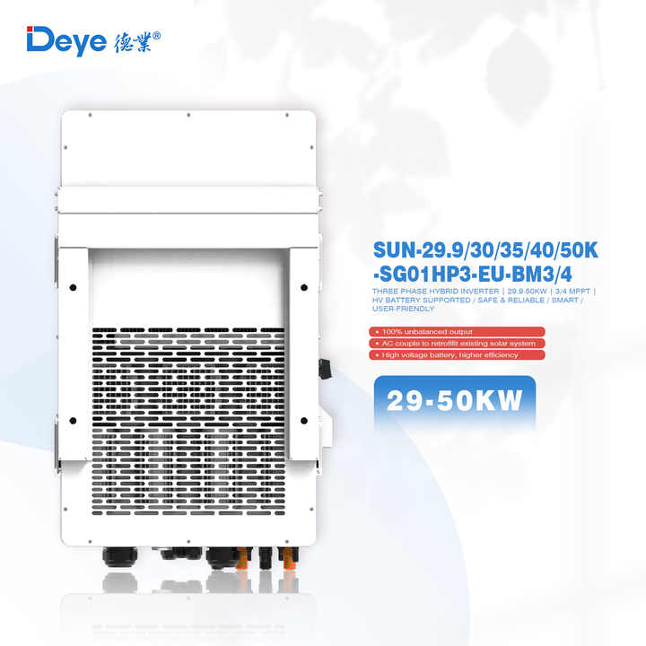 Deye 10KW Three Phase Hybrid Inverter SUN-10K-SG04LP3-EU High ...