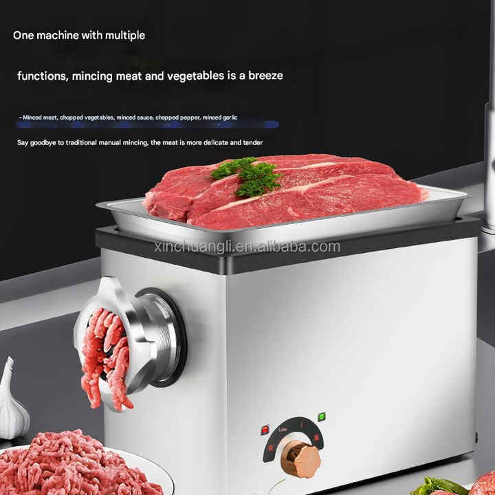 2025 Fully Automatic Desktop Plug-in Meat Grinder Small Enterprise ...