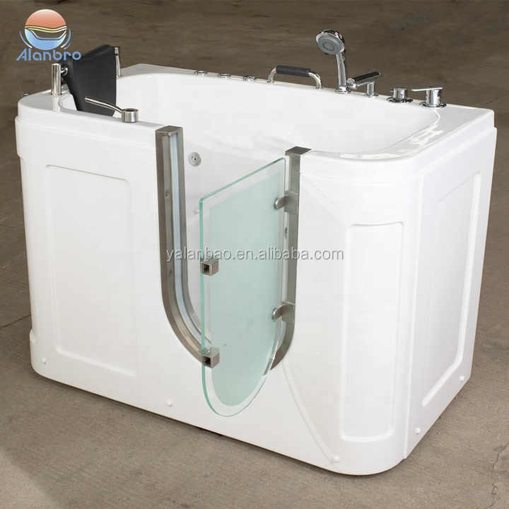 Walk-in Bath Tub H-5618 - Modern Design with Massage Jets