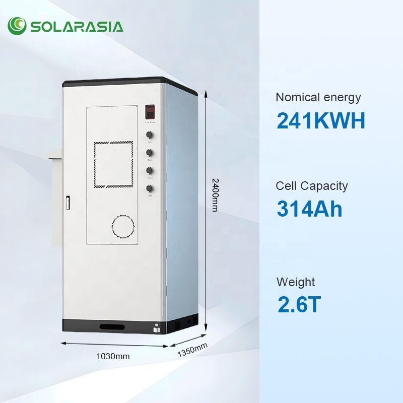 Industry Commercial Battery Energy Storage System 100kw 241kwh IP54 ...
