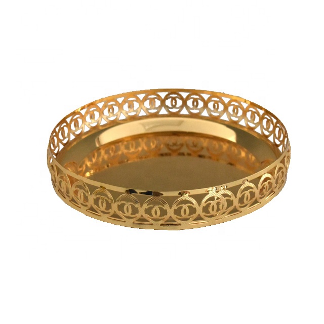 Wholesale Arab Serving Tray Metal Handles, Mother-Of-Pearl Design ...