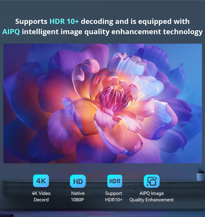 Latest Full HD 1080P Smart WIFI Video Movie Projector Mini Projector ...