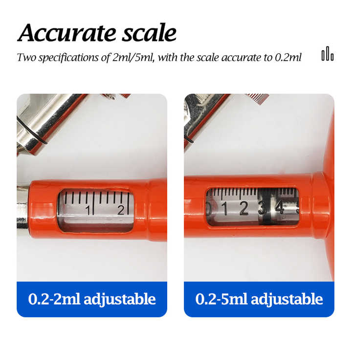 2ml/5ml High Precision Veterinary Syringe for Animal Vaccination