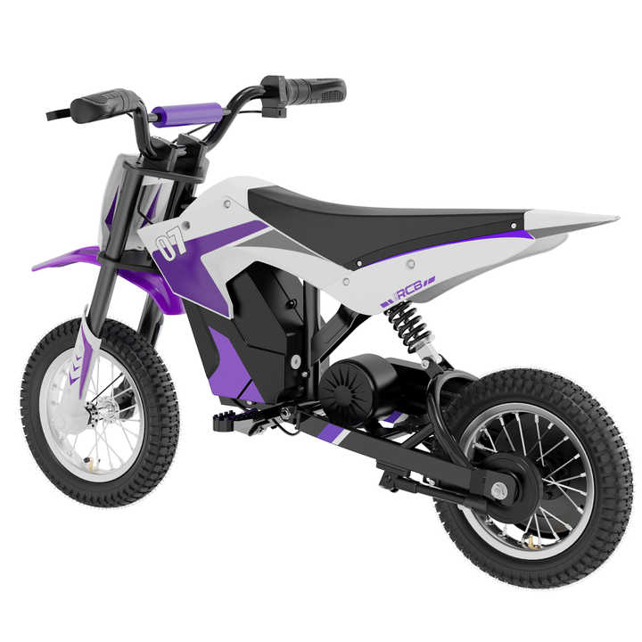 Safe & Fun 2024 RCB R9X Electric Kid Motorcycle for 3-12 Year Olds