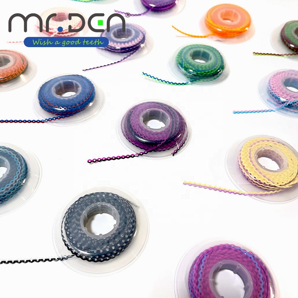 Rubber Bands for Braces - 1040 Pcs Colorful Elastic Ties