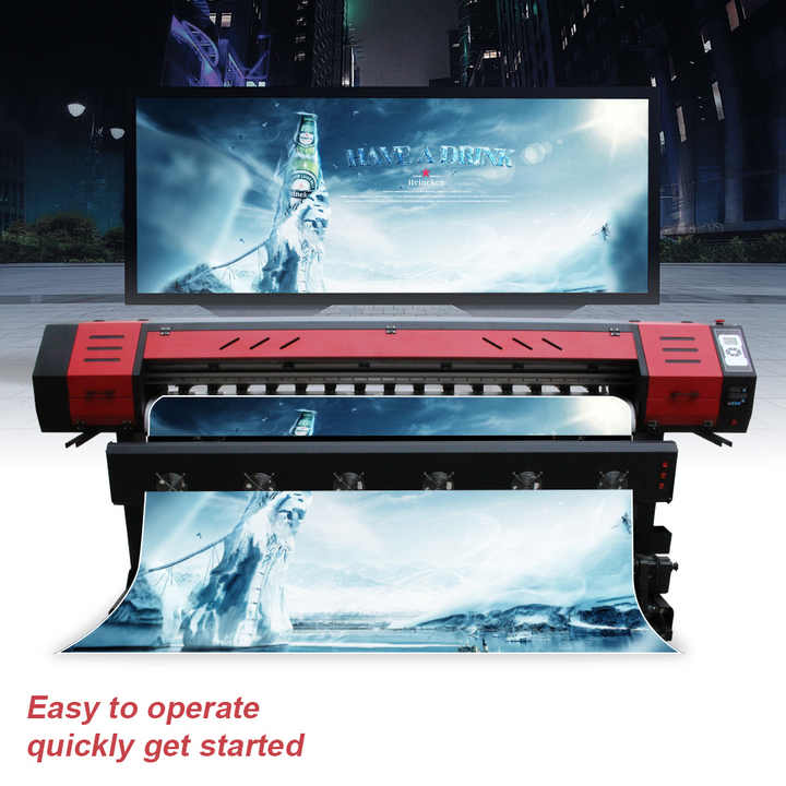 My Color Eco Solvent Printer Large Format Printer Eco Solvent I3200 Eco ...
