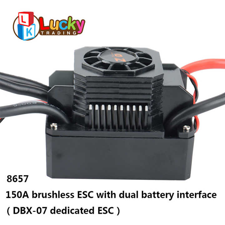 ZD Racing 150A Brushless ESC with Dual Battery Interface