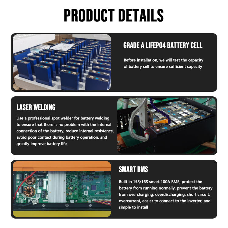 SOEC 6000 Cycle off-Grid Solar System - 15kwh Battery Power Wall