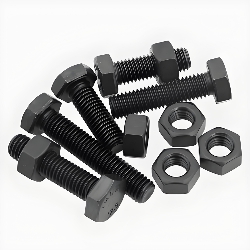 Customized ASTM A193 Grade 8 Steel Hex Head Bolt and Nut Class 8 Plain ...