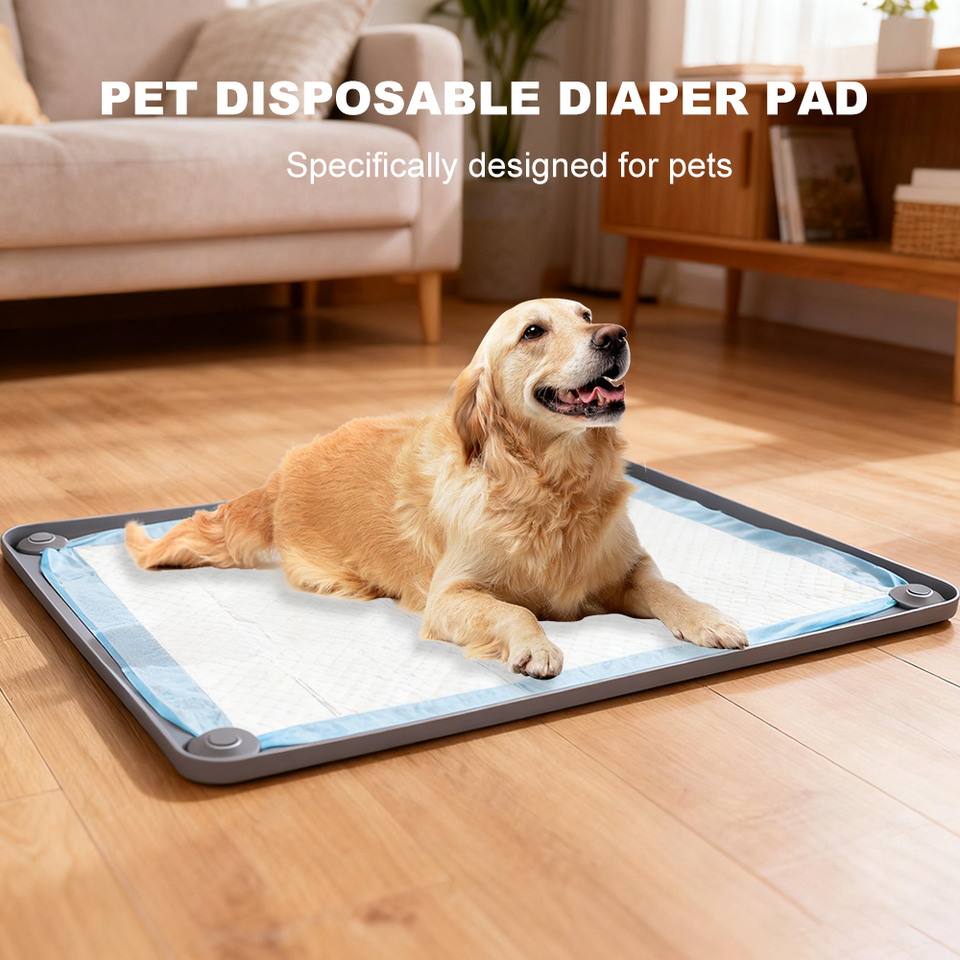 Modern Reusable Silicone Magnetic Dog Pee Pad Holder Wall-Attached ...
