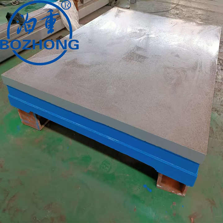 Cast Iron Surface Plate Measuring & Gauging Tool with Stand for Machine ...
