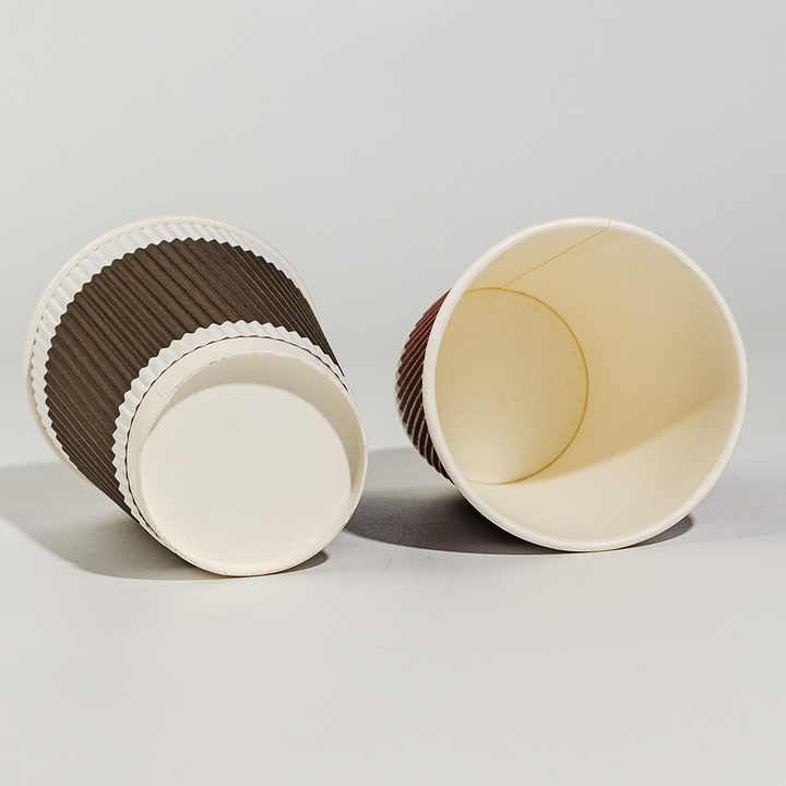 Corrugated Wallpaper Cup Disposable Environmentally Friendly ...