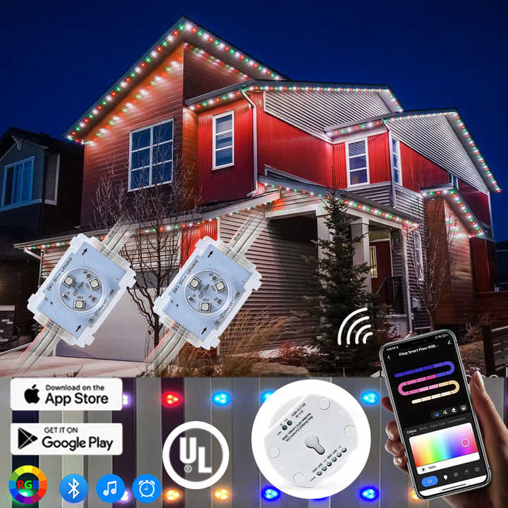 Wholesale RGBW Pixel Light WS2811 Waterproof LED Christmas Lights IP68 ...