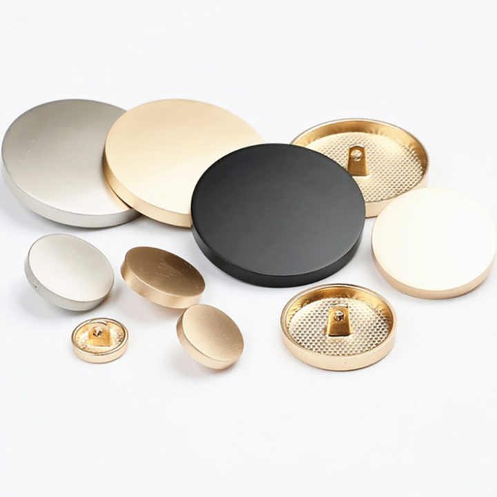 High Quality Metal Flat Blank Garment Button High-footed Hand-sewing ...