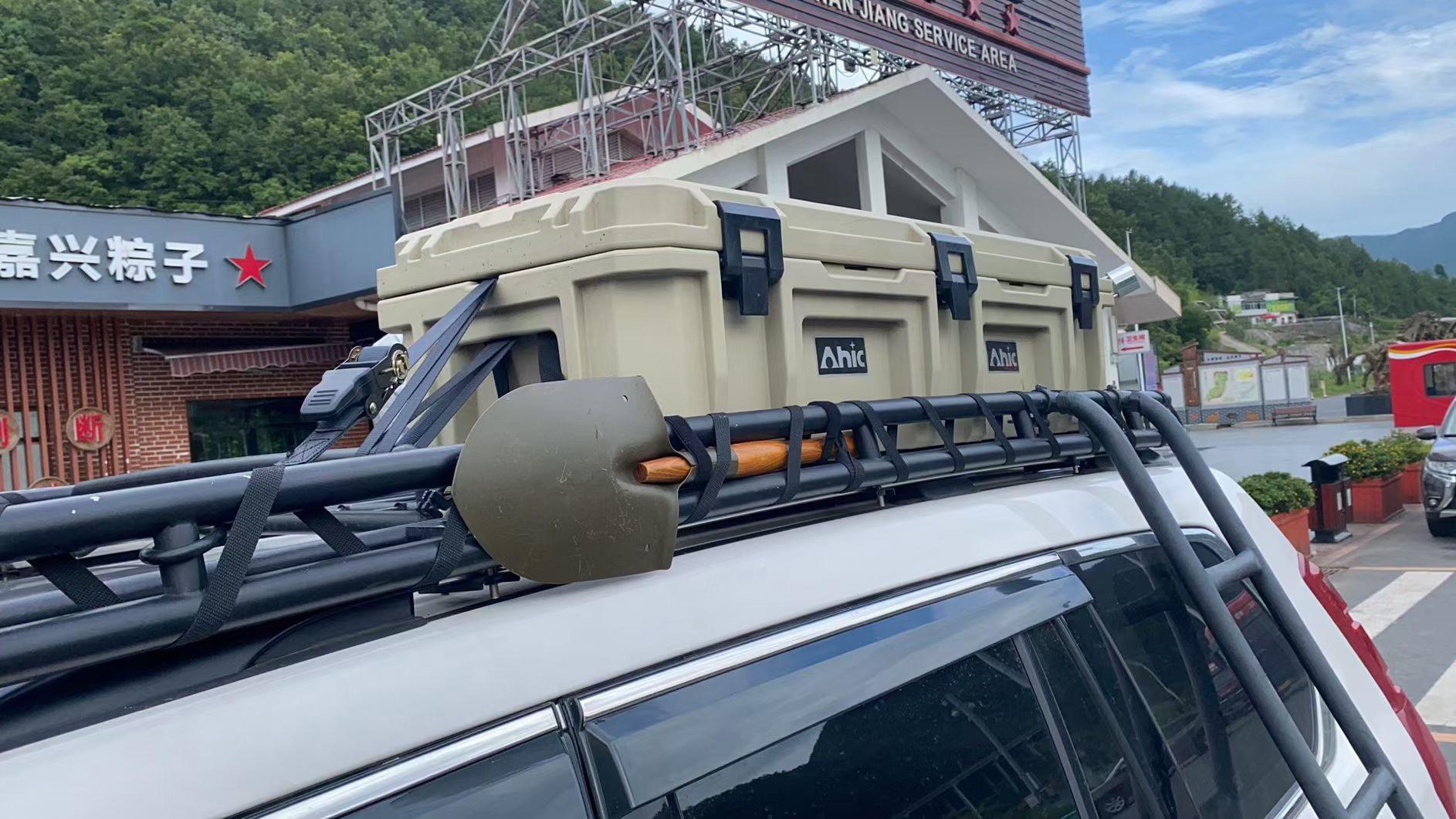 110 L OEM Off-Road SUV Cargo Box Car Roof Rack Storage Box Tool ...