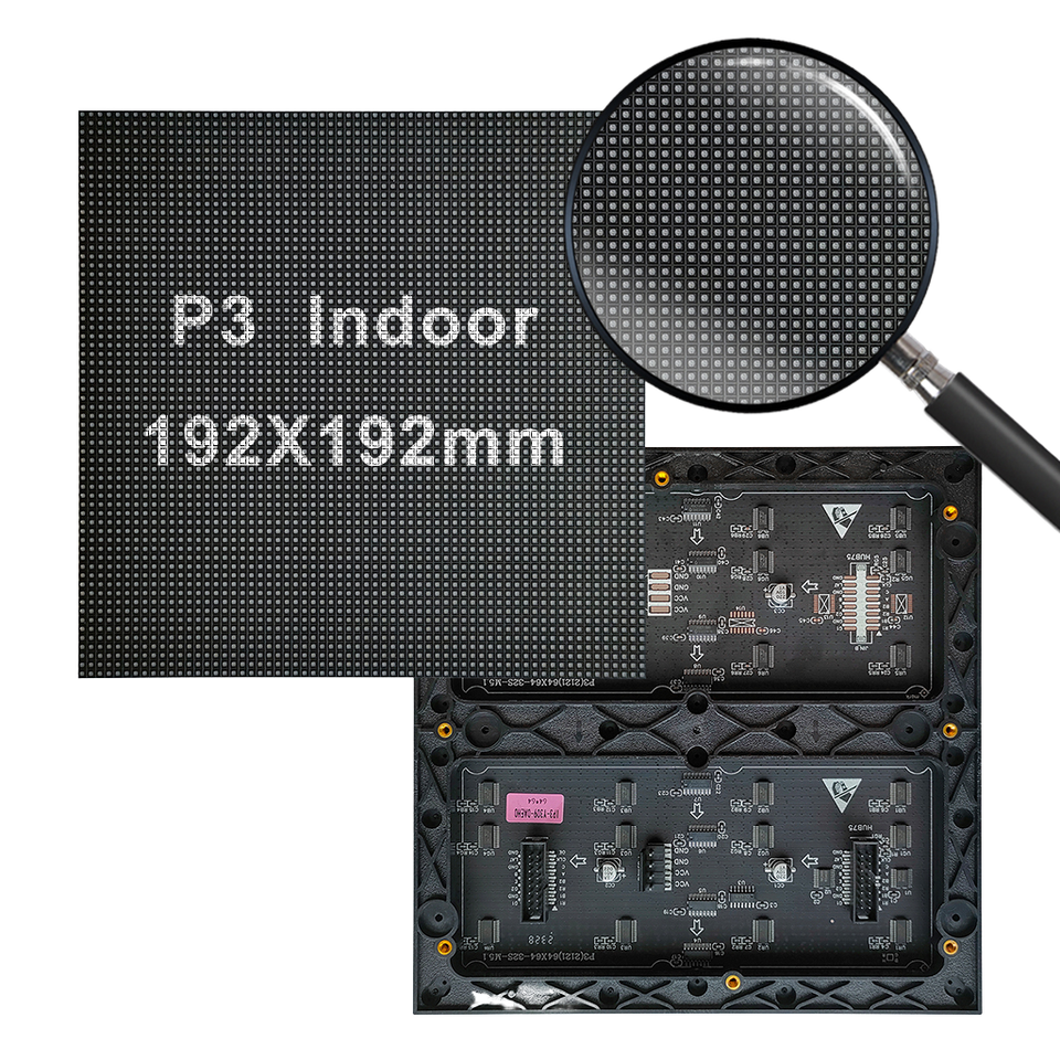 Rgb Full Color Smd P3 Led Display Panel Module,192*192mm| Alibaba.com