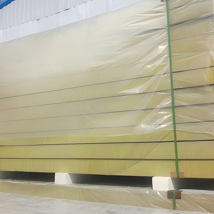 Rock Wool Insulation Wall Panels Fire-Proof Sound Proof Eco-Friendly ...