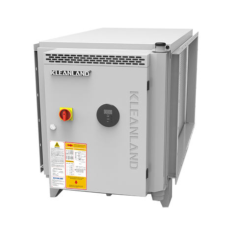 Restaurant Kitchen Electrostatic Precipitator ESP for Fume Elimination ...