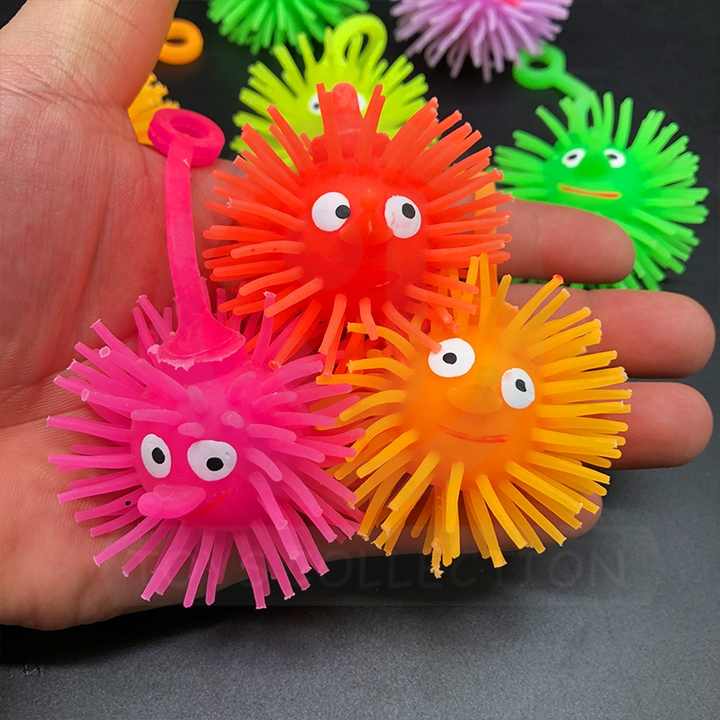 Wholesale Yiwu Light up Funny Animal Puffer Ball Colorful Smiling Face ...