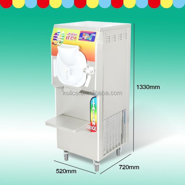 Kolice CE ETL Italian Ice/gelato Ice Cream Flavors