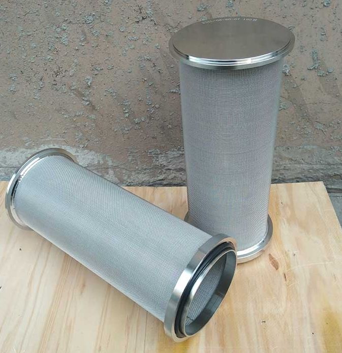 High Flow 304 Stainless Steel Wedge Wire Screen Tube Reusable Self ...