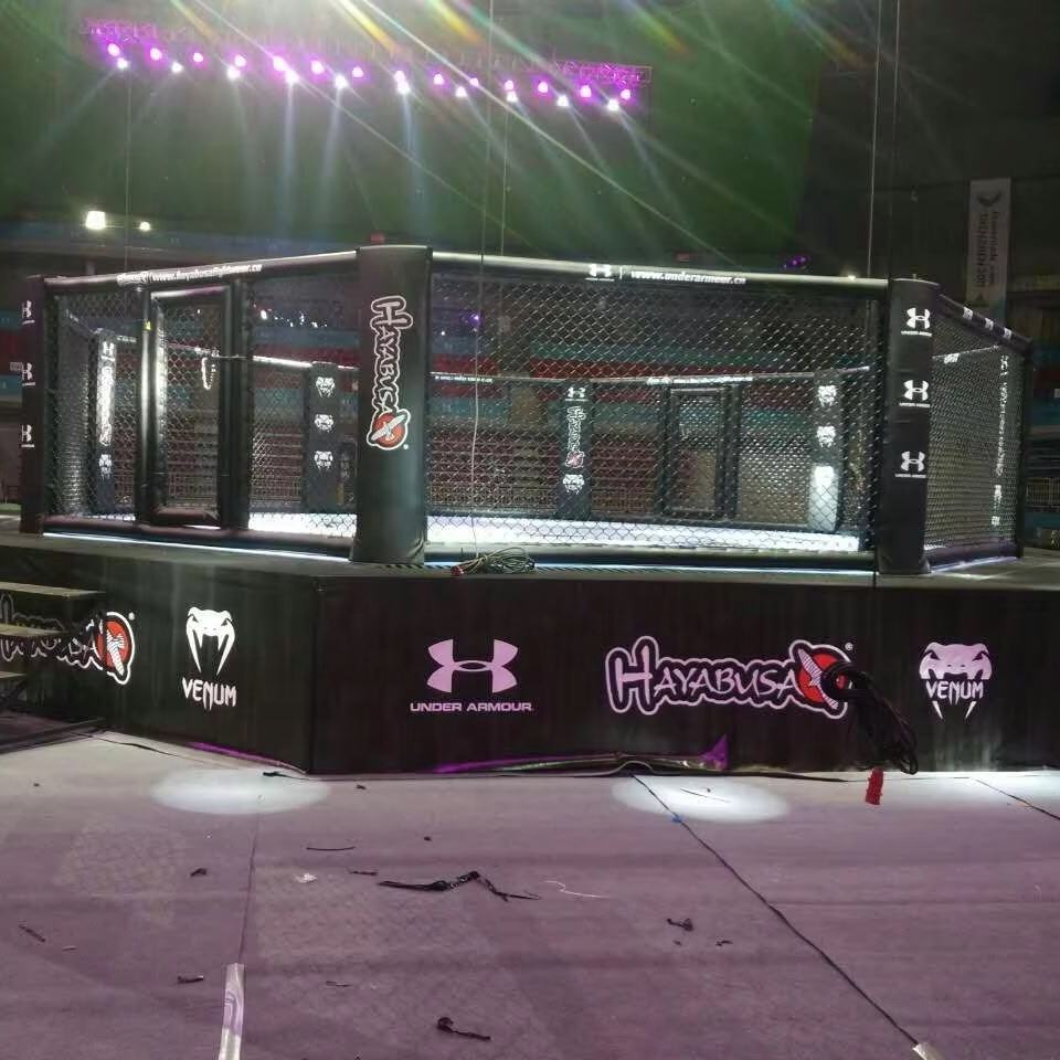 FIGHTBRO Professional Standard Event UFC Elevated MMA Octagon Cage with ...