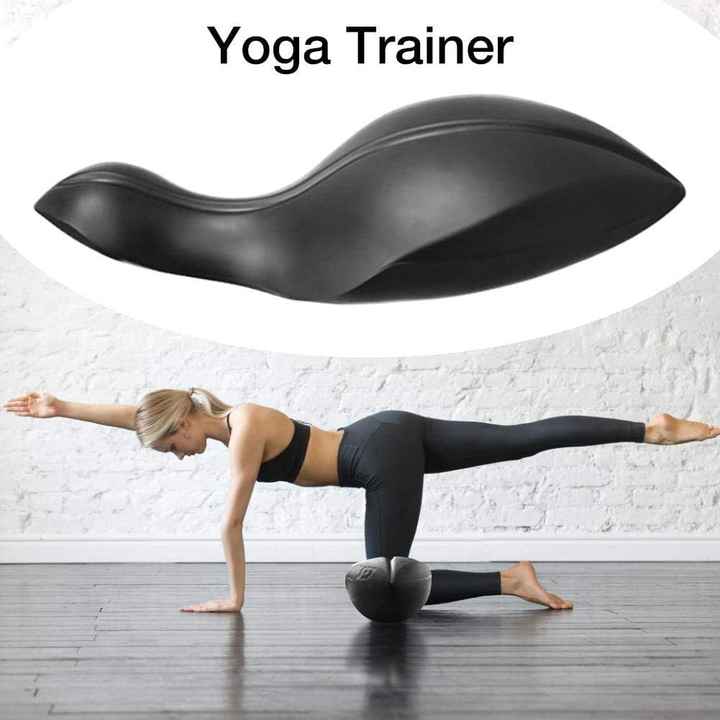 Yoga Fitness Balance Board - Pilates Dolphin Corrector