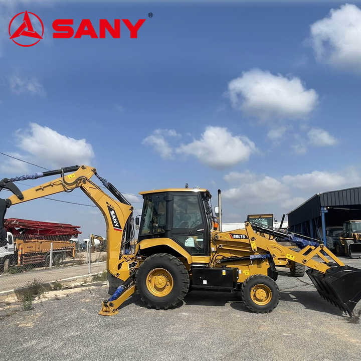 SANY BHL75 Backhoe Loader - Reliable Building Material Transport
