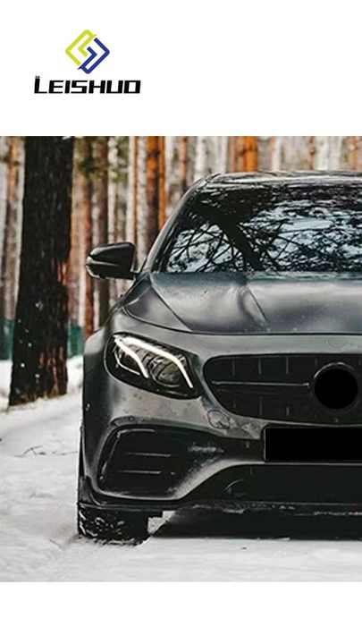 Leishuo Front Lip Rear Bumper W213 Bodykit Body Kit for Mercedes BENZ E ...