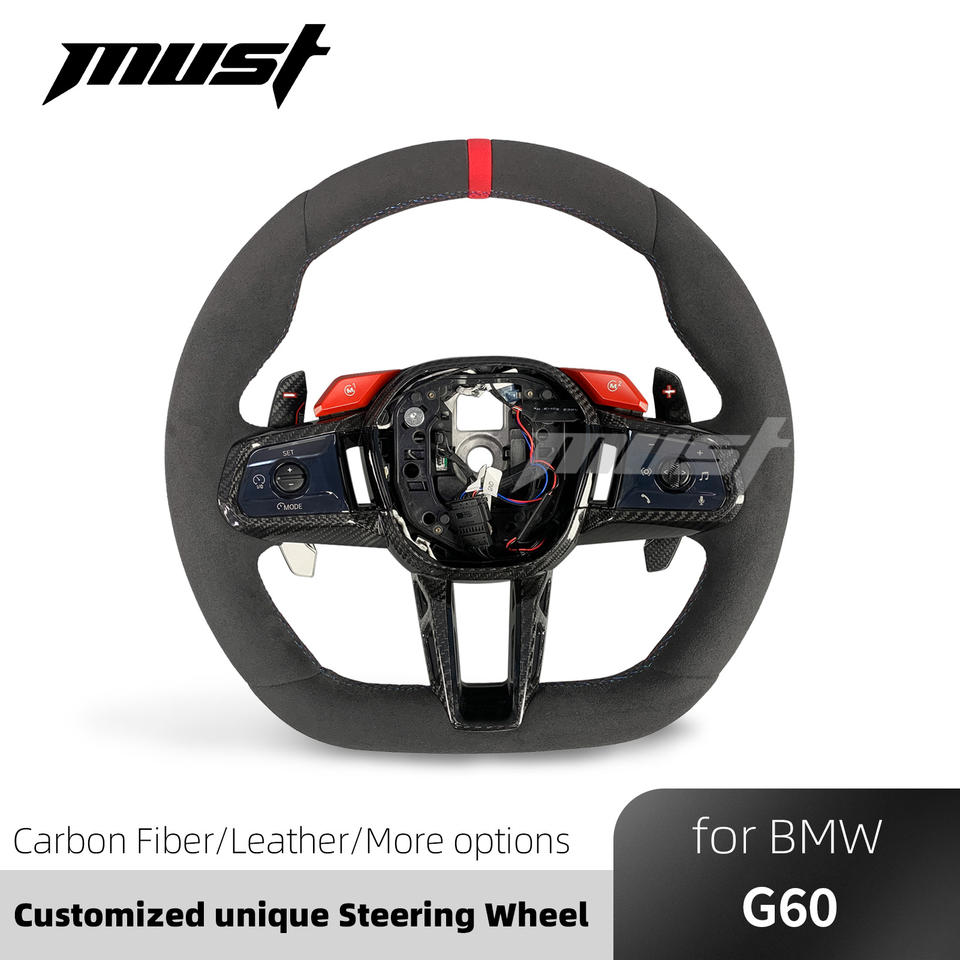 NEW Upgrade Customized Carbon Fiber Steering Wheel for BMW 2024-2026 2 ...