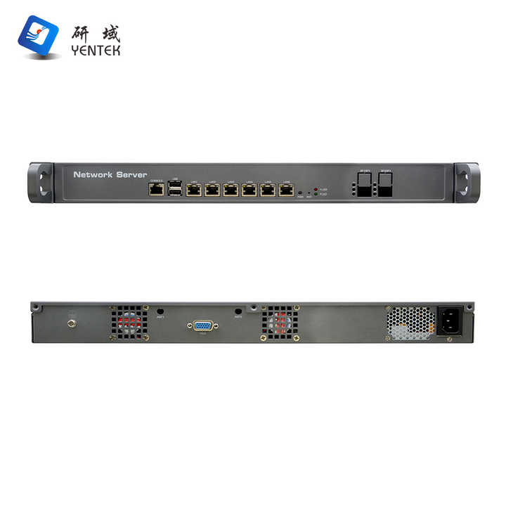 英特尔i3 i5 i7 i9 LGA1151 6 WGI211AT局域网POE win10 linux 10gb SFP网络安全1U服务器 ...