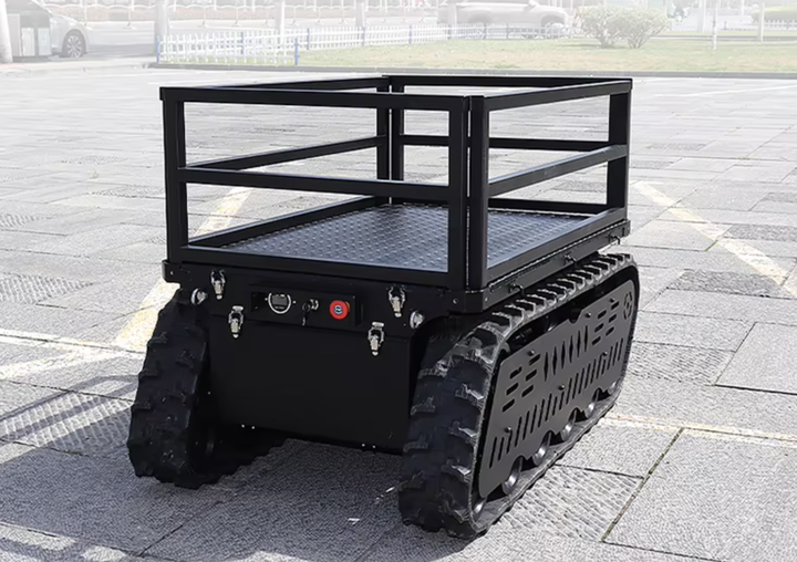 Tracked Vehicle Tracked Chassis Heavy Load Tracked Carrier Remote ...