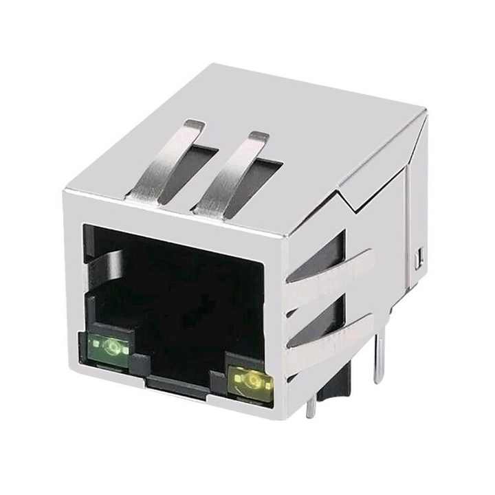8P8C Modular Jack Magnetic Socket RJ45 Female Connector