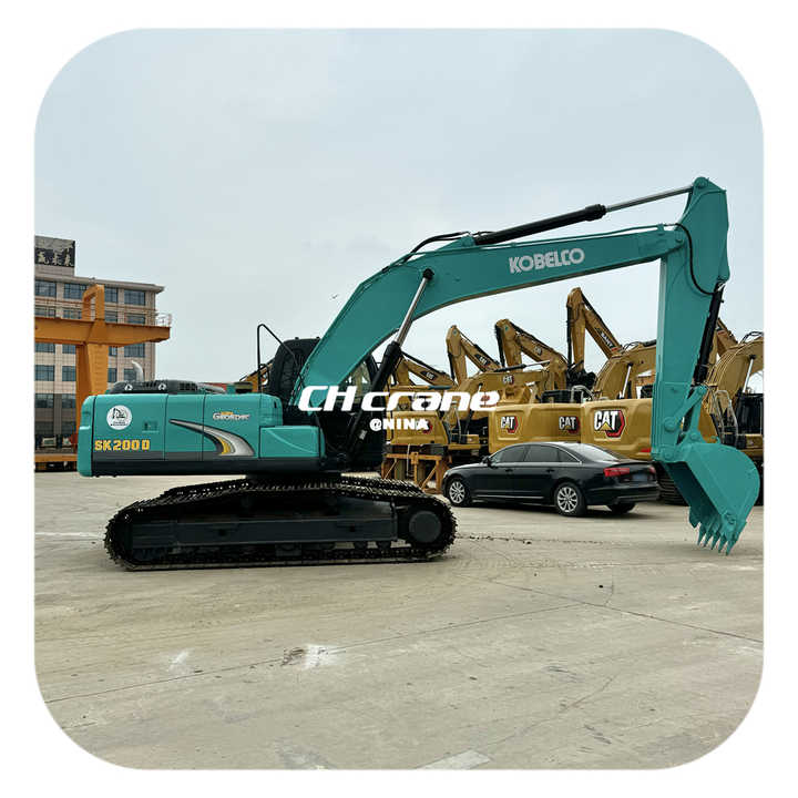 Second Hand High Quality Kobelco SK200 SK130 SK140 SK210 SK250 SK260 20 Ton Crawler Excavator ...