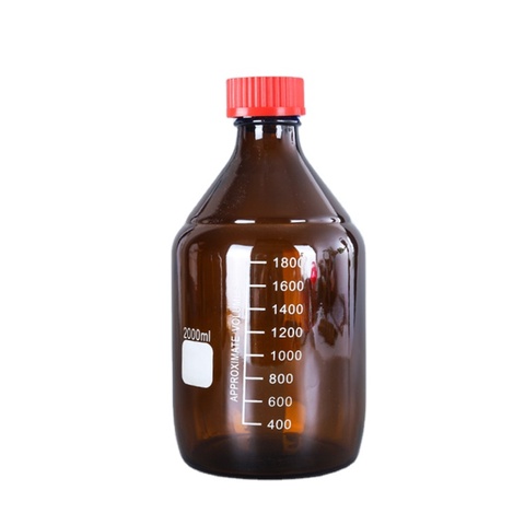 Wholesale Lab GL45 Screw Plastic Cap Glassware Graduated Clear brown ...
