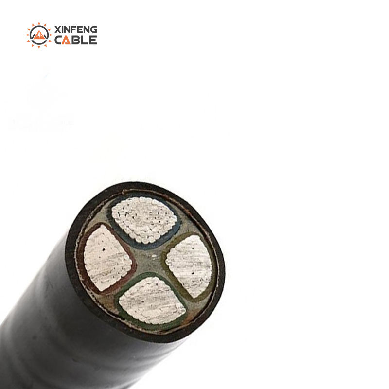 Cable 4x16mm2 Alu XLPE Insulation PVC Jacket Aluminum Cable Factory ...