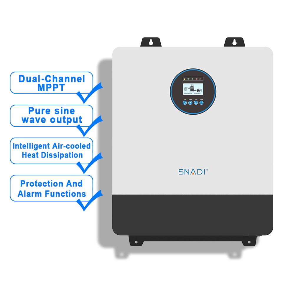 SNADI 5KW Solar Kit Complete off Grid Solar System 12KW Solar System ...