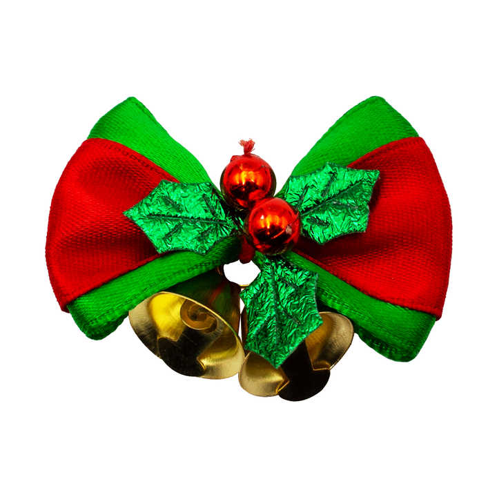 Gordon Ribbons Mini Bow Christmas Bow with Bells DIY Accessories & Gift ...