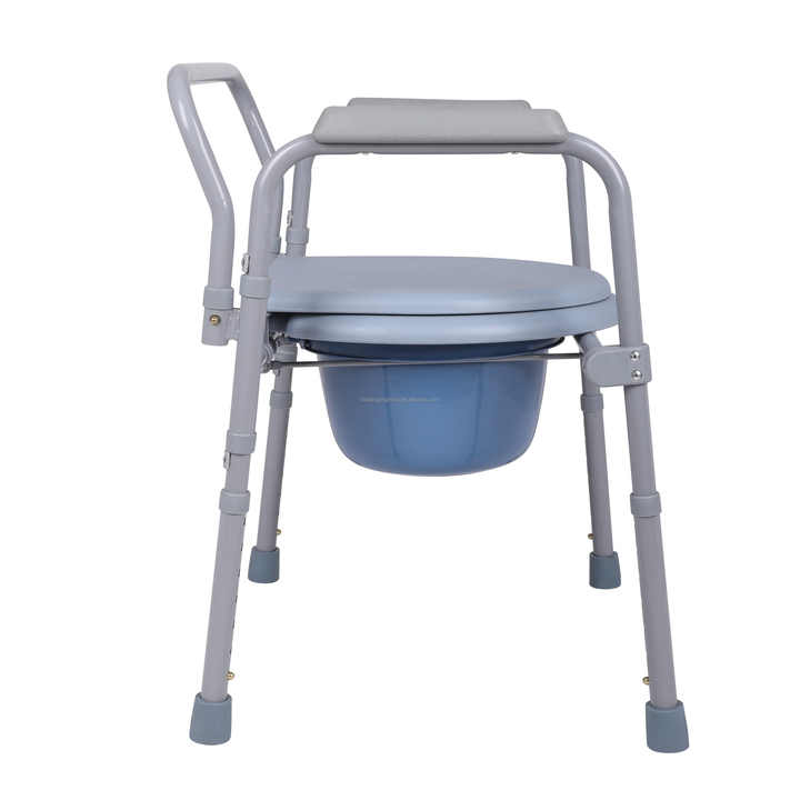 BQ600A Folding Plastic Commode Chair with Toilet Seat Commode Chair ...