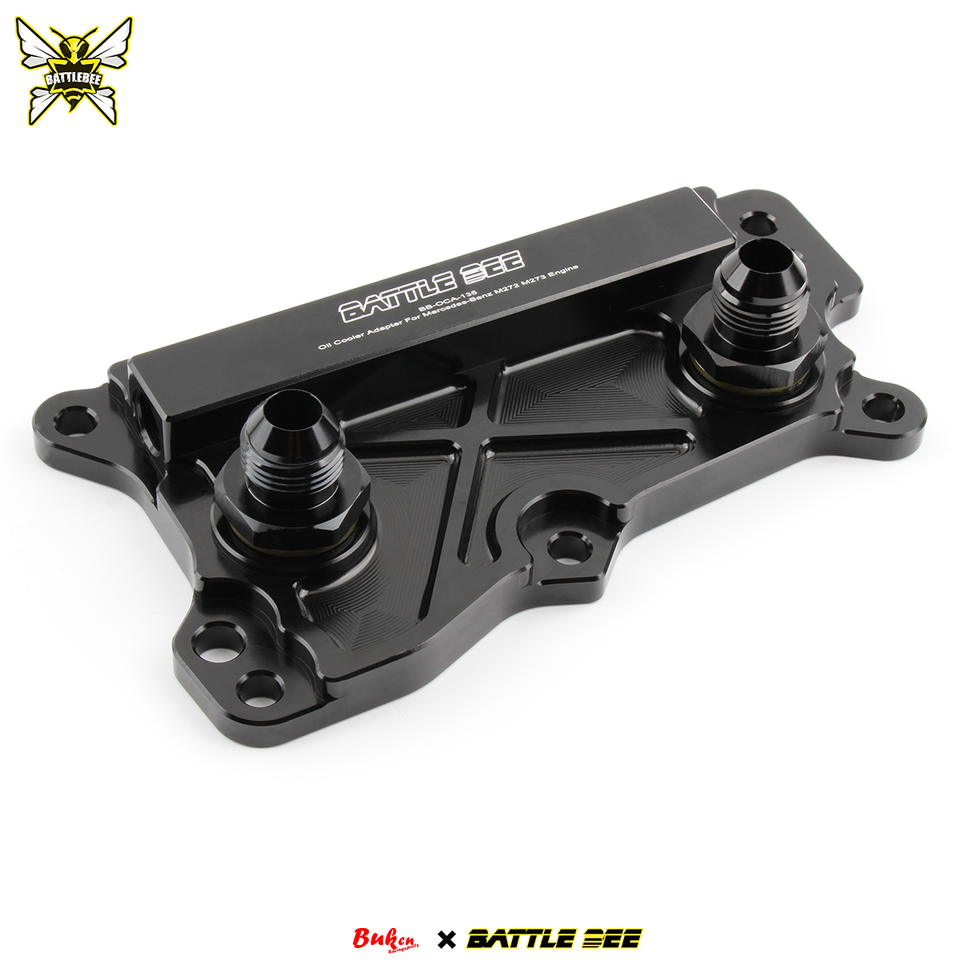 Engine Oil Cooler Adapter Aluminum Alloy Radiator for Mercedes-Benz ...